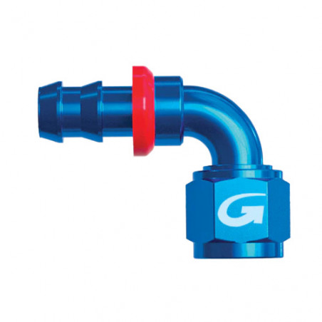 Goodridge 536 JIC - Raccord Dash lisse en aluminium